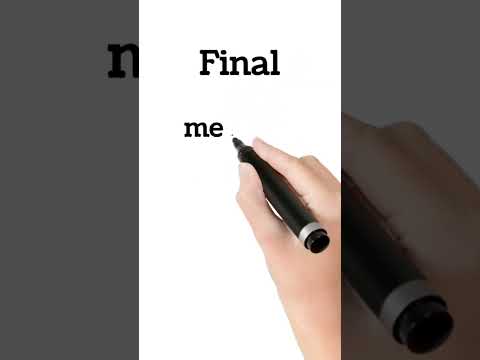 final meaning in hindi || final ka matlab kya hota hai || #shorts
