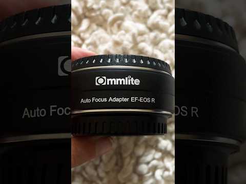 Commlite EF to RF lens Adapter Unboxing
