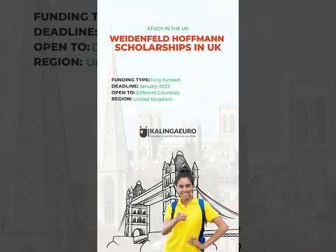 WEIDENFELD HOFFMANN SCHOLARSHIPS IN UK 1080 × 1920 px