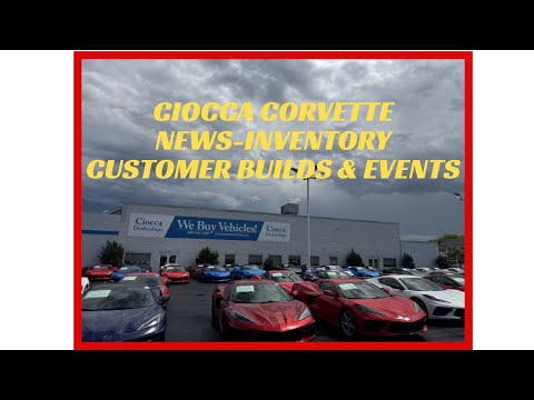 Ciocca Corvette News-Inventory-Builds & Events