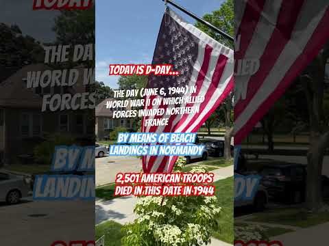 πΊπΈ What Happened on D-Day? The Day That Changed WWII π #dday
