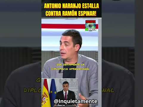 ANTONIO NARANJO EST4LLA CONTRA ESPINAR TRAS NO DEJARLE HABLAR Y SE LLEVA EXPLICOTE!