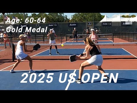 Women's Age: 60-64 Gold Medal Pickleball Match - 2025 US OPEN