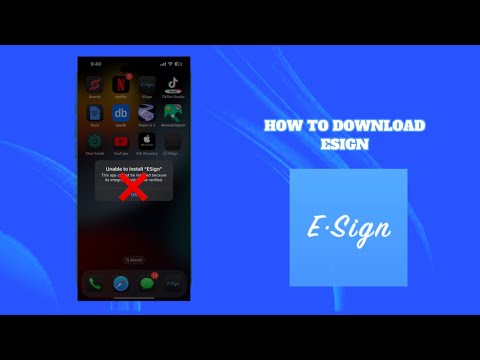 How to Download ESign on iPhone (iOS 15–18.5 Beta) | No Revoke, No PC Needed
