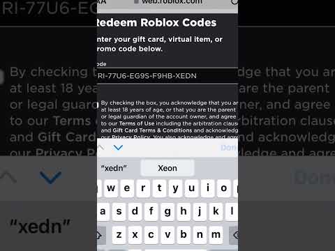 Redeeming a rm50 roblox gift card