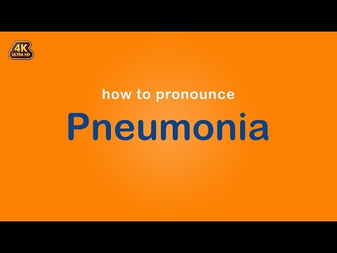how to pronounce Pneumonia