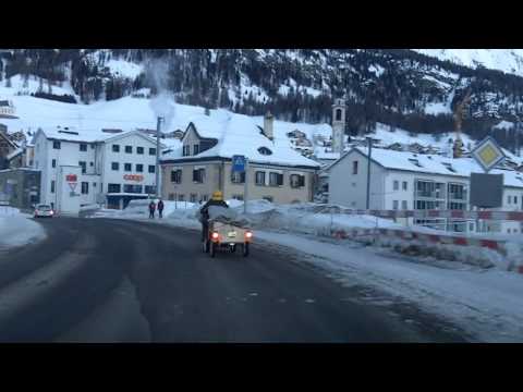 Schweizer Post im Einsatz bei Minus 23°
