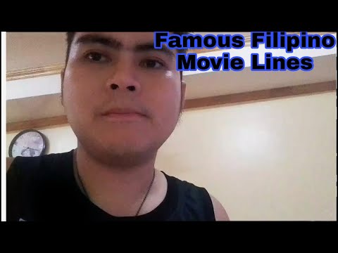Famous Filipino Movie Lines