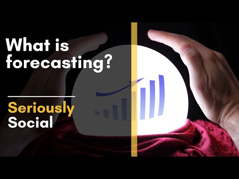 What is forecasting?