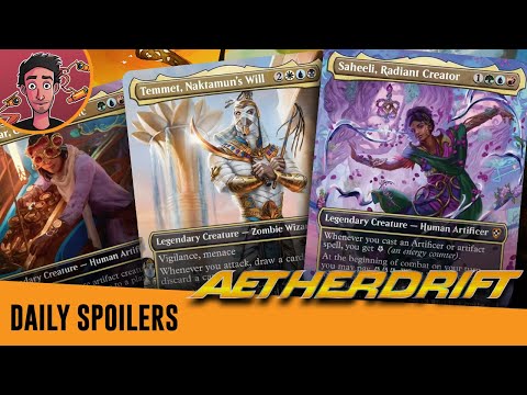 Aetherdrift MTG Spoilers | Face Commanders