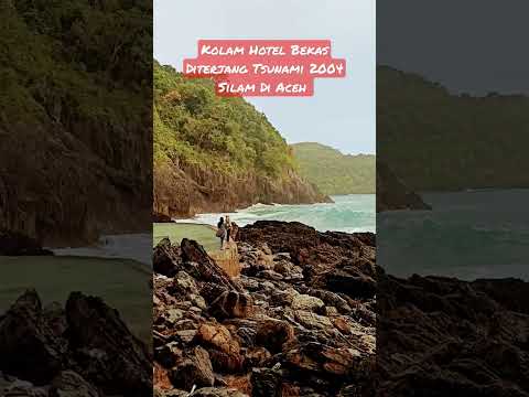 Kolam Hotel Bekas Diterjang Tsunami 2004 Silam Di Aceh #tsunami #aceh #silam #horor #fyp