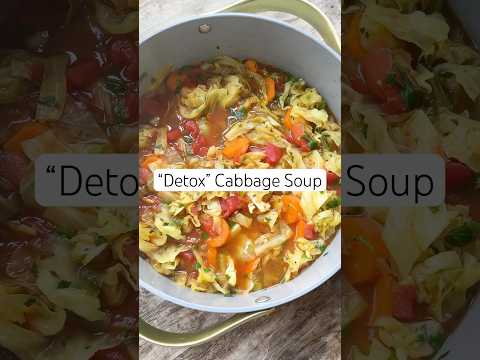 Mediterrán "Detox" káposztaleves | Káposztaleves recept! #káposztaleves #levesrecept
