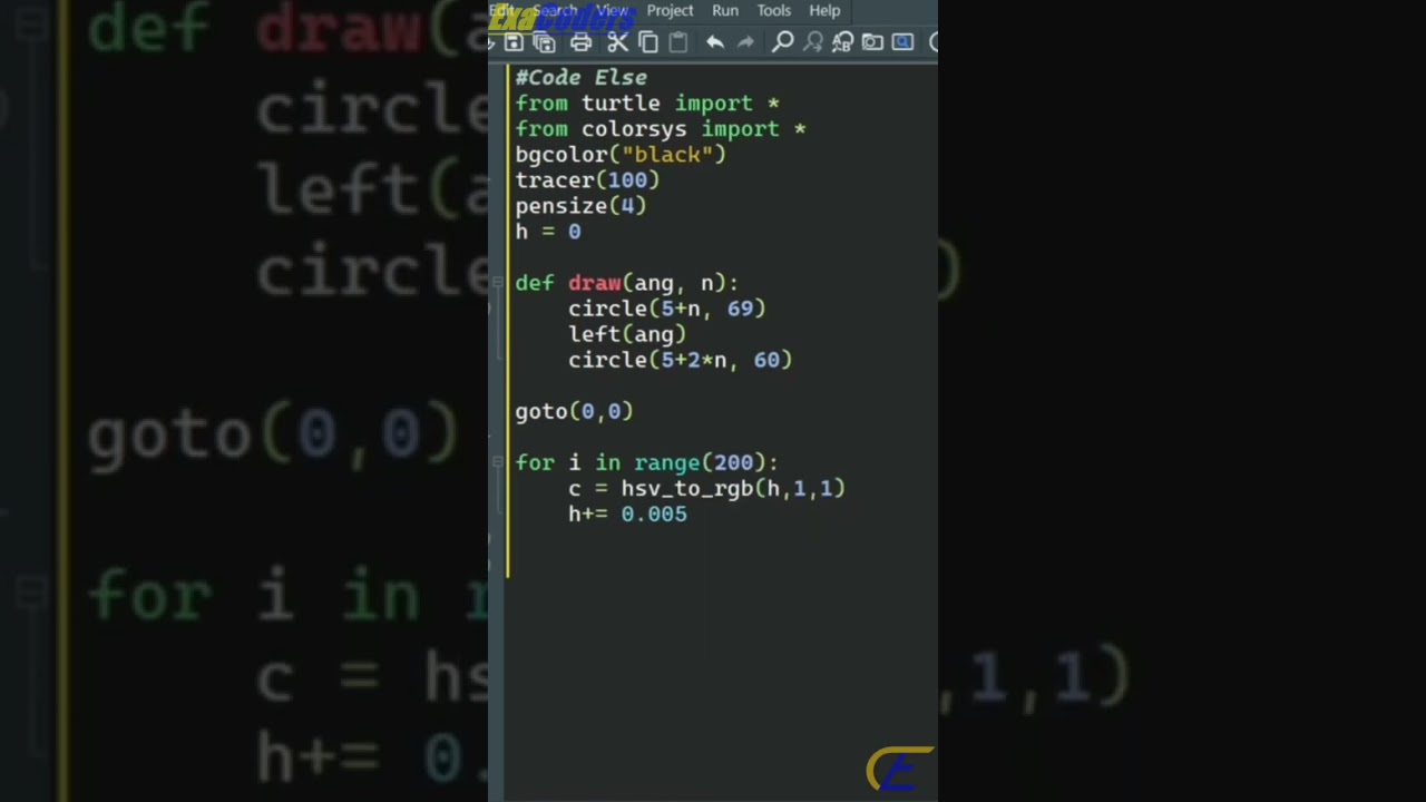 Python Turtle Design #14 || Tutorial 2
