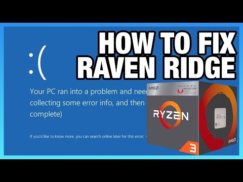 BSODs & File Corruption: Raven Ridge APU Crash Fixes