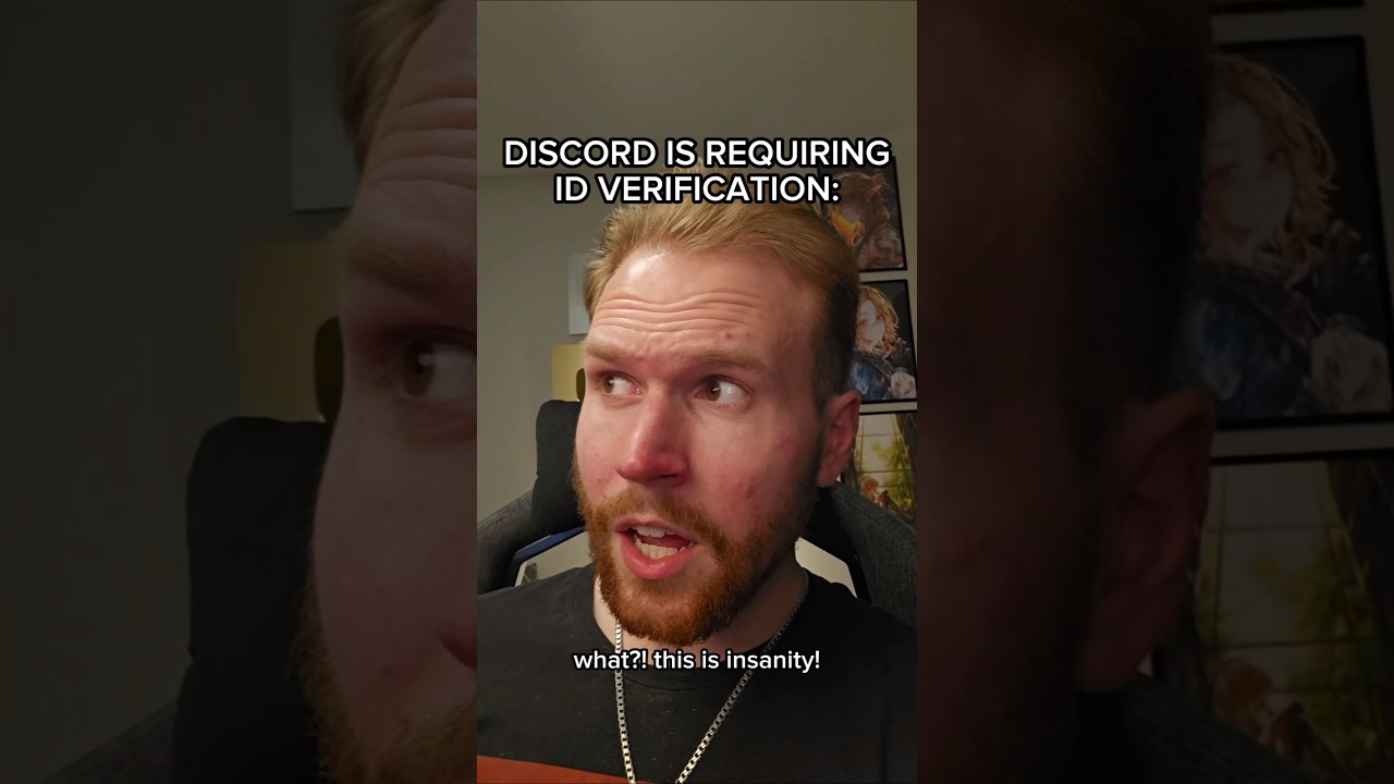 DISCORD IS REQUIRING ID VERIFICATION #shorts