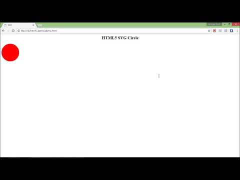 HTML 5 - SVG