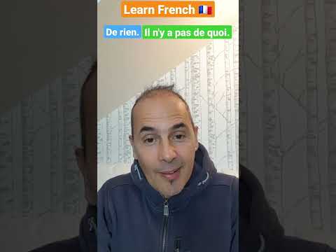 4 ways to reply to "Thank you" in French and say you are welcome. 🇨🇵 | Learn new expressions with us