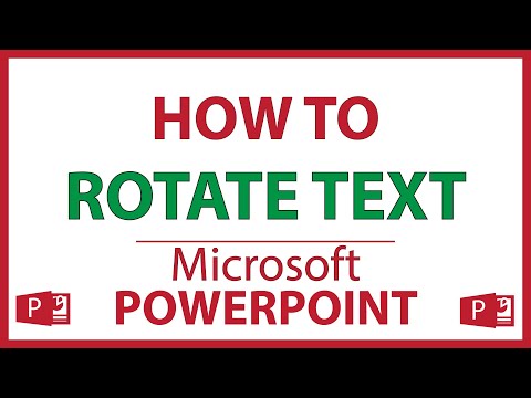 Microsoft PowerPoint: How To Rotate Text In PowerPoint | 365 |