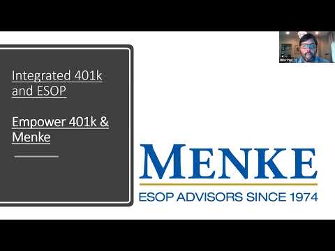 Menke Combined ESOP & 401k Services, powered by Empower, #1 Participant Experience