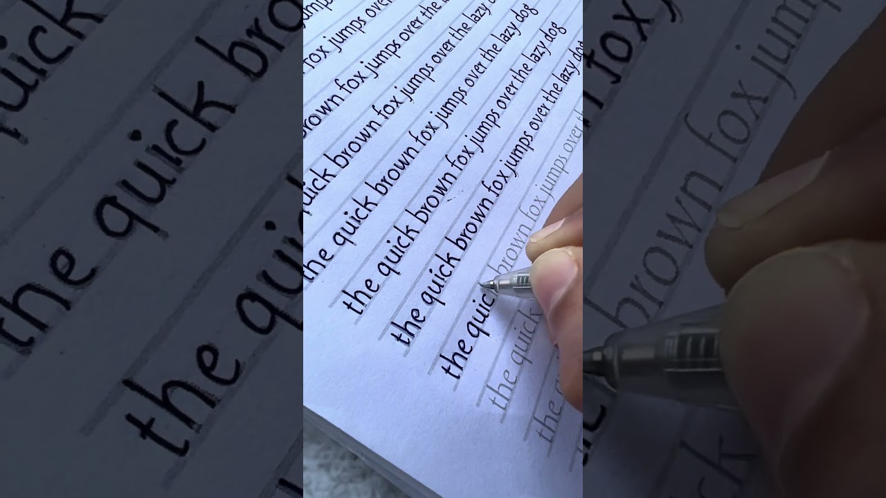 Neat handwriting practice sheets | improve penmanship with handwriting worksheets #writing #shorts