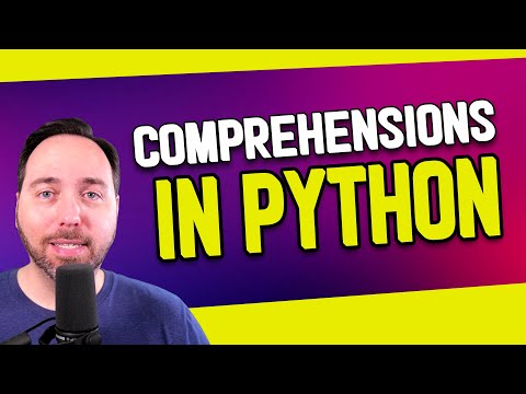 Video: Comprehensions in Python – 36 Chambers – The Legendary Journeys ...