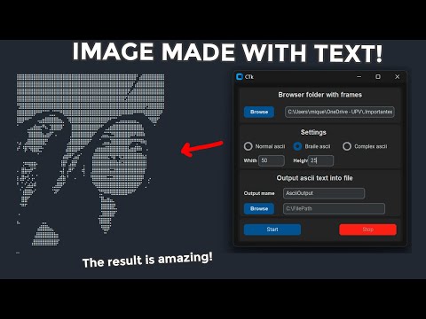 Turn Any Image into ASCII Art with Python | Stunning Text-Based Visuals!