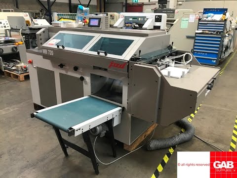 used perfect binding machine for sale Jud Ecamo MR 720 Gab Supplies Ltd 2004