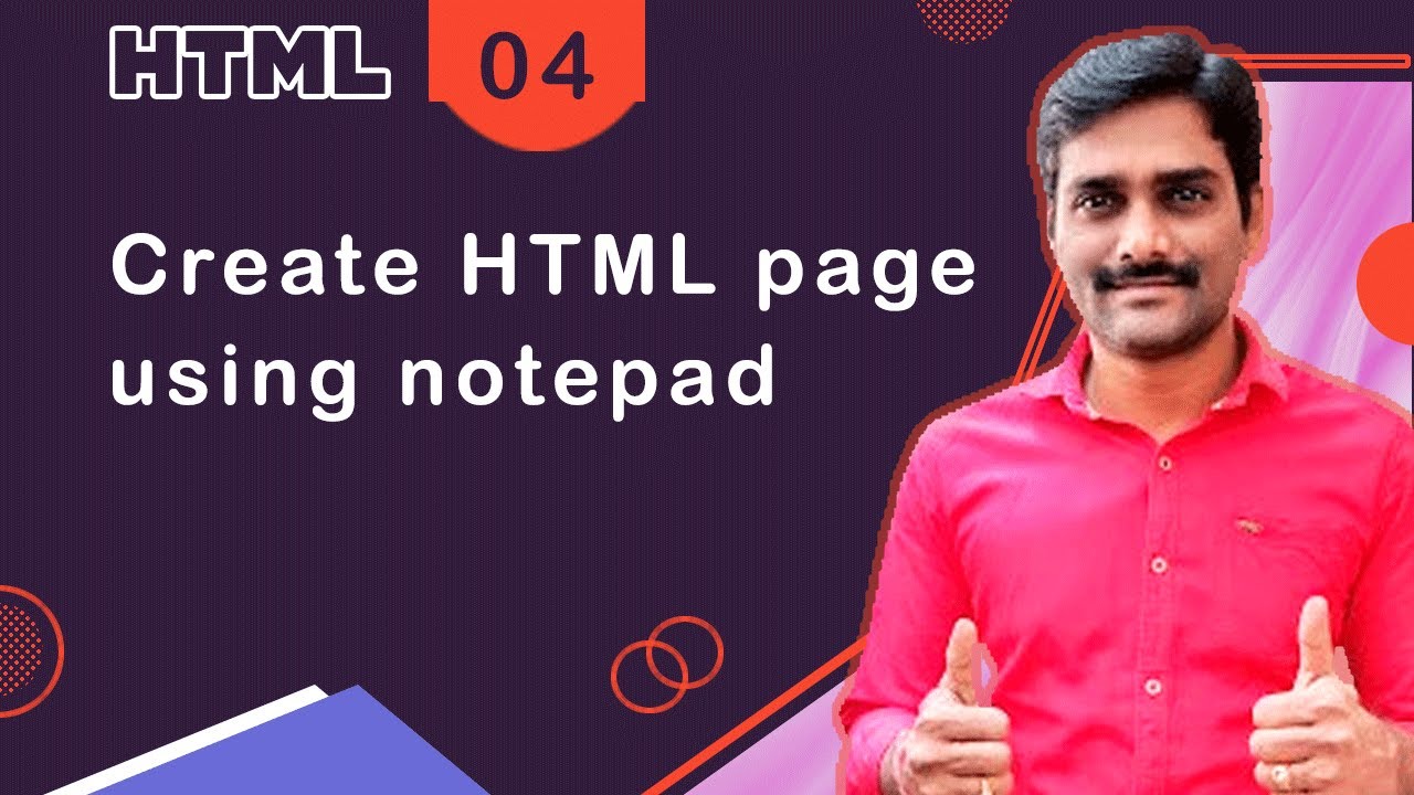 Create Your First Webpage in 5 Minutes 🚀 HTML + Notepad (Beginner Tutorial – Episode 04)