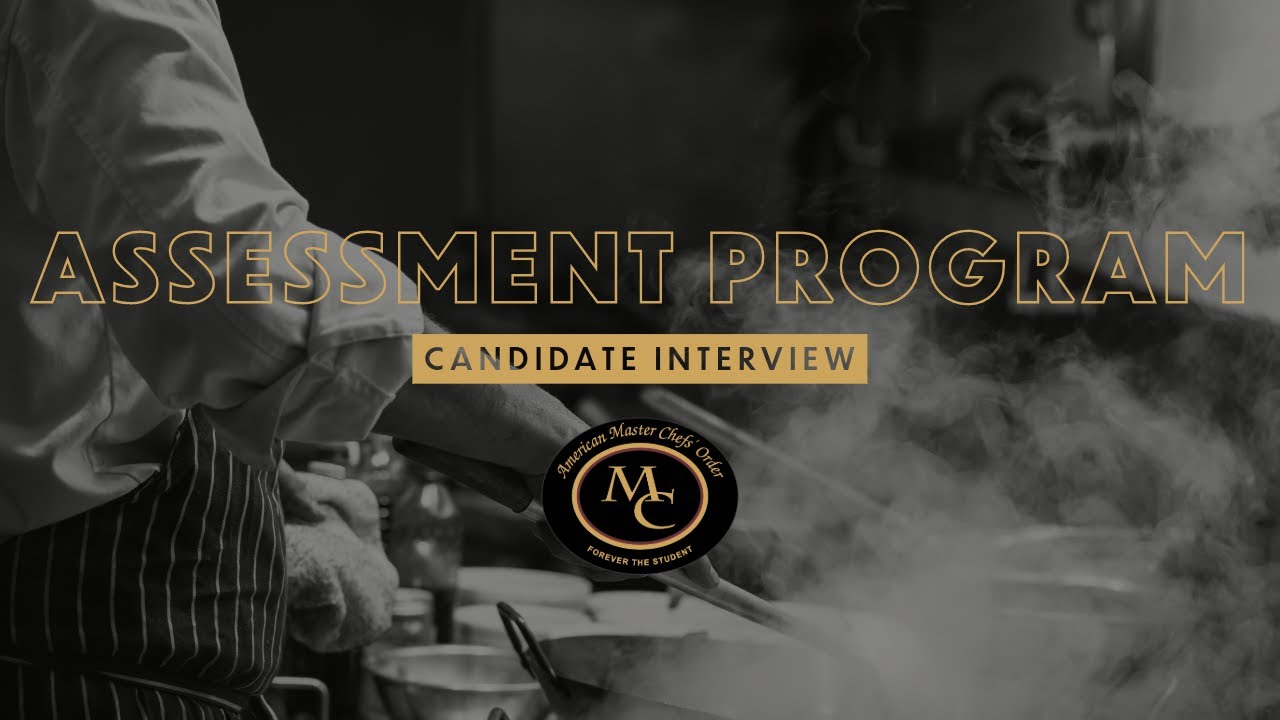 Assessment Program Candidate Interview | Chef Anthony Jung | AMCO