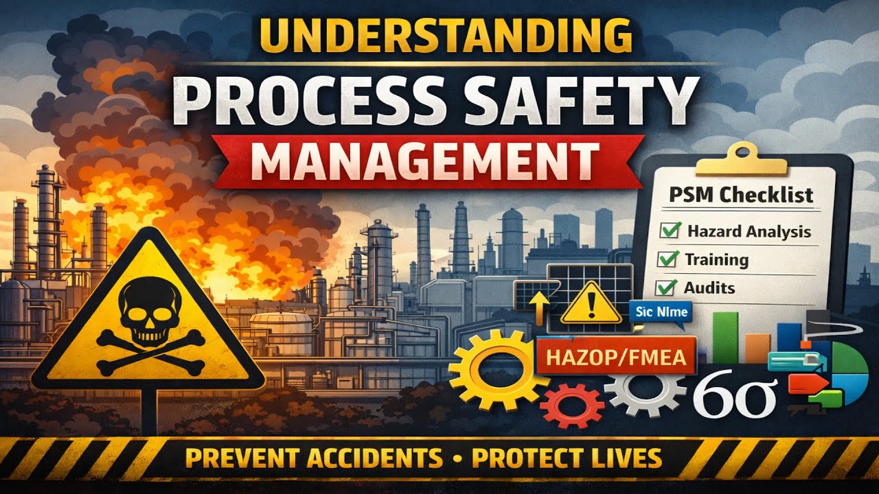 Process Safety Management (PSM): The 14 Elements Explained