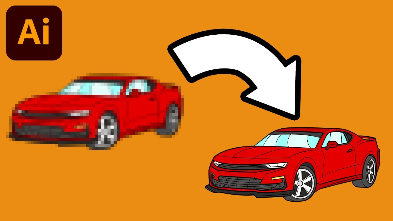 Create vector graphics in Adobe Illustrator - Vectorize graphics / logos / JPGs with image tracers