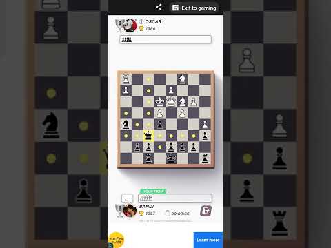 Playing Chess online Friends|| Facebook Messenger|| #chess