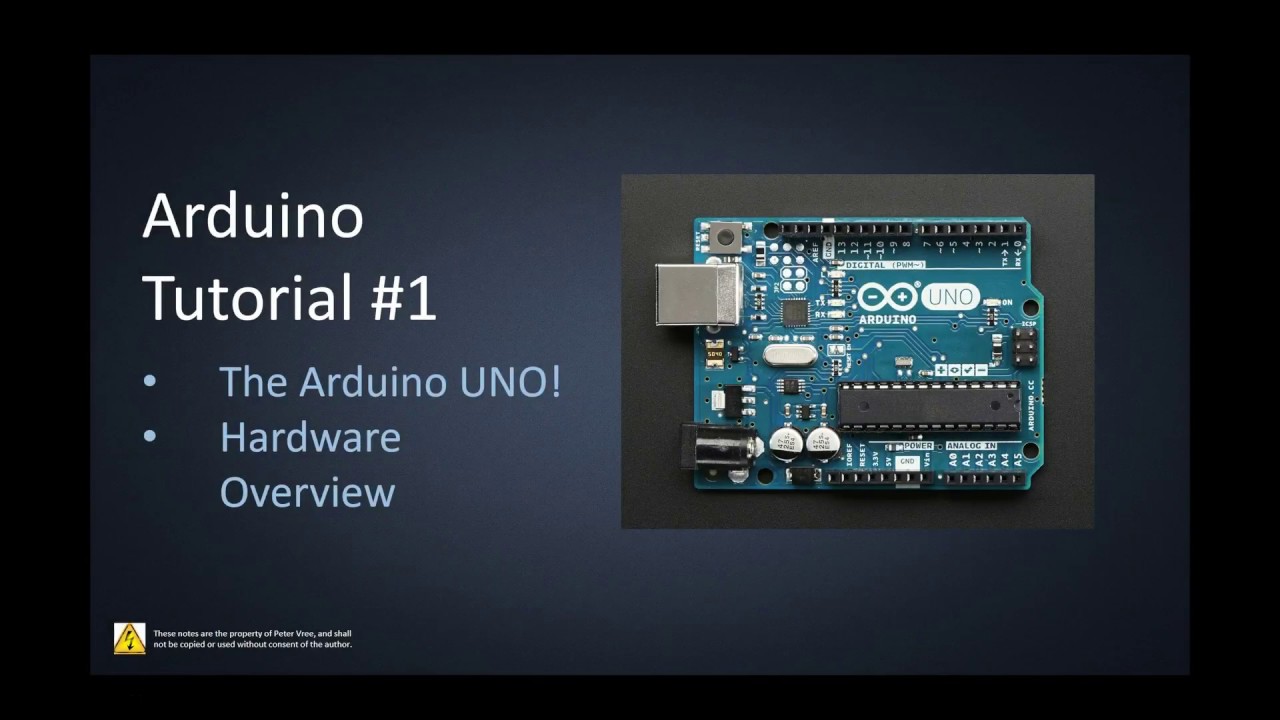 Arduino Tutorial #1 (Hardware Overview)