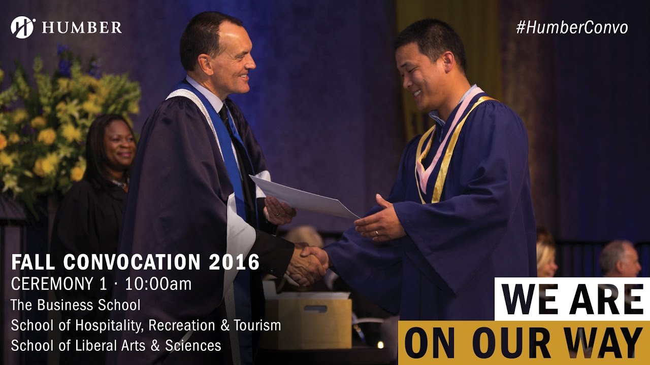 Fall Convocation 2016 - Ceremony 1