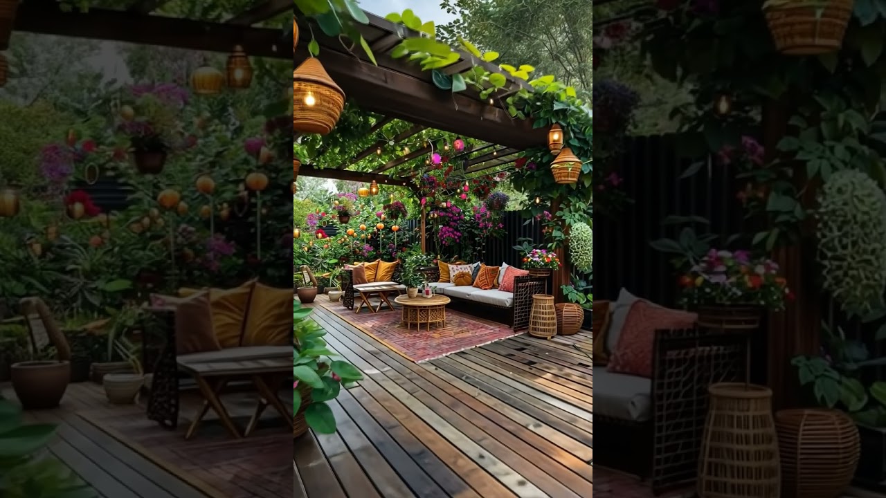 Jardines 02 #pergolas #terrazas #jardines #patios