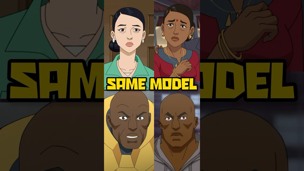 Every REUSED Character Model In Invincible | Invincible Season 3 #invincible #comics #shorts