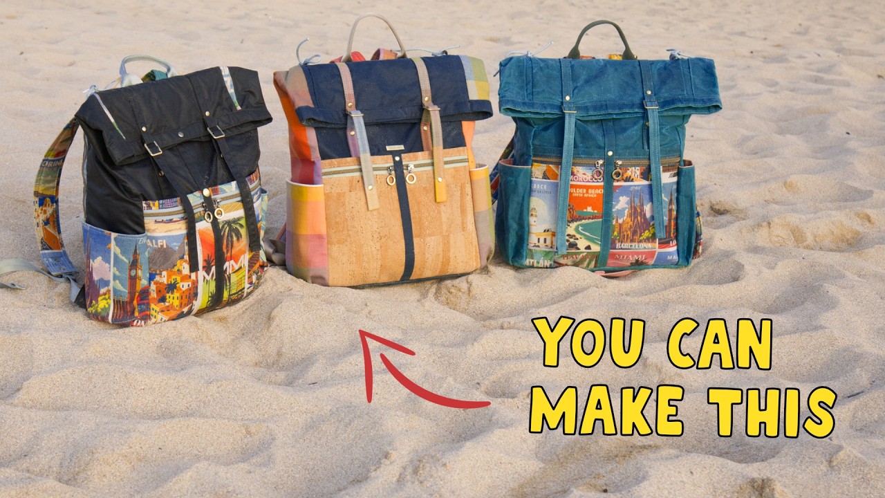 Passenger Backpack Sewing Tutorial - Bag of the Month