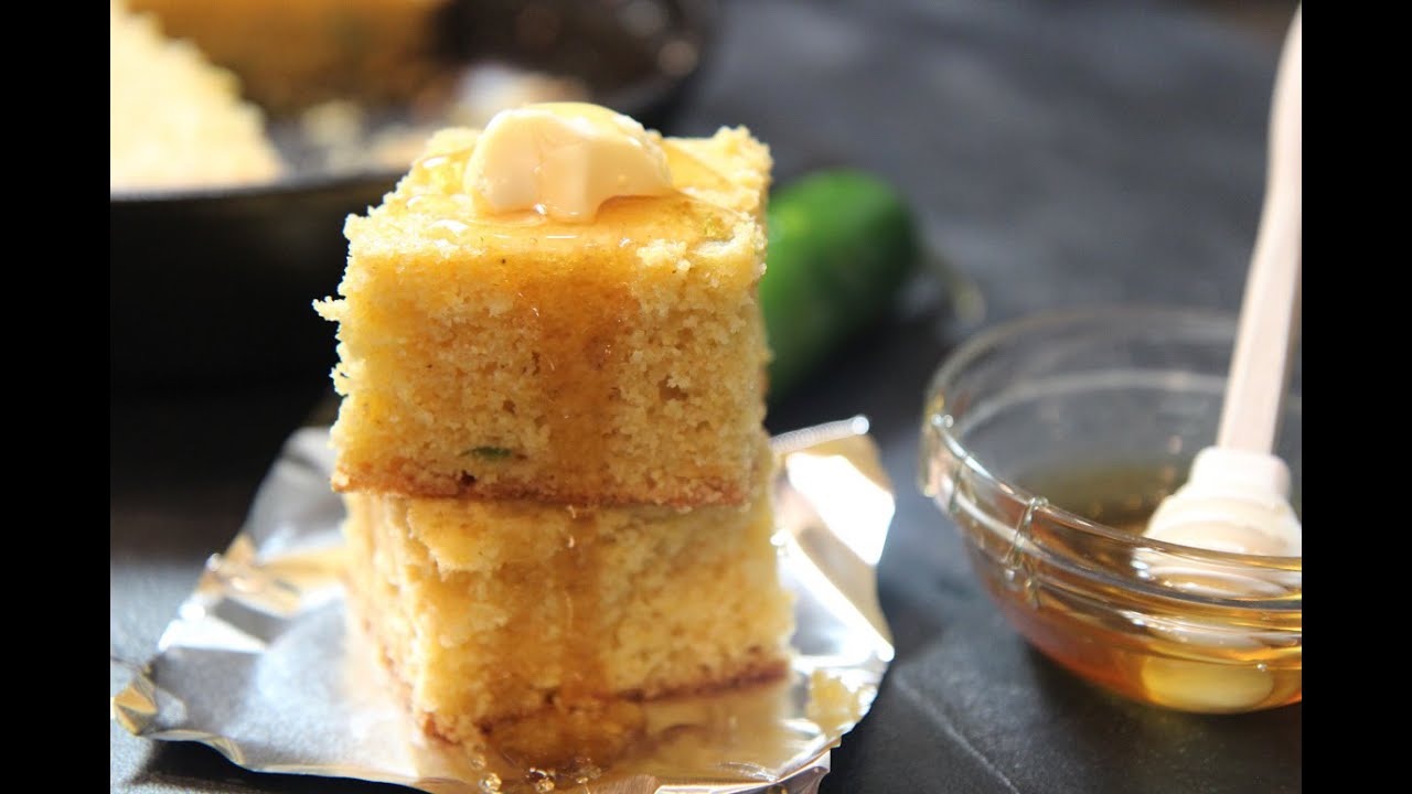 Honey Jalapeno Cheddar Cornbread