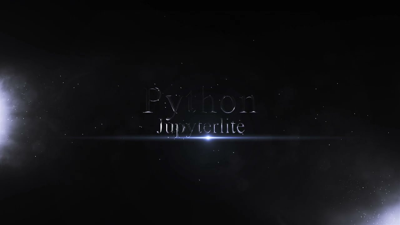 Python - Jupyterlite