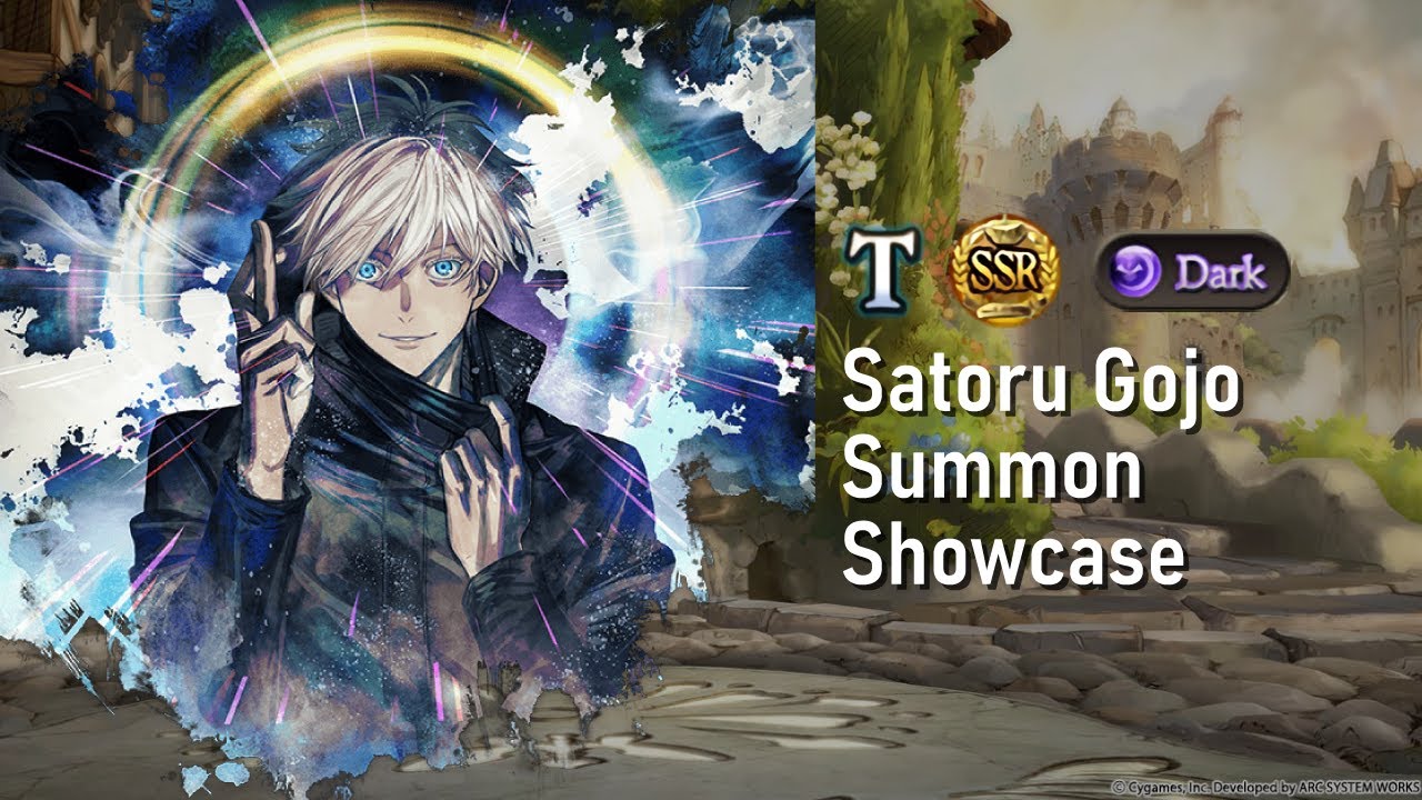 Satoru Gojo GBF Summon Animation Showcase