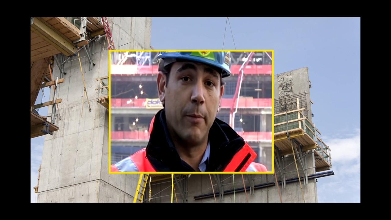 Frami Xlife handset wall formwork - As seen at the World Trade Center Construction site.