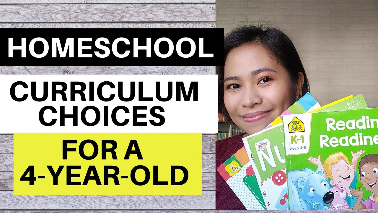 Homeschool Curriculum Choices for Four Year Olds