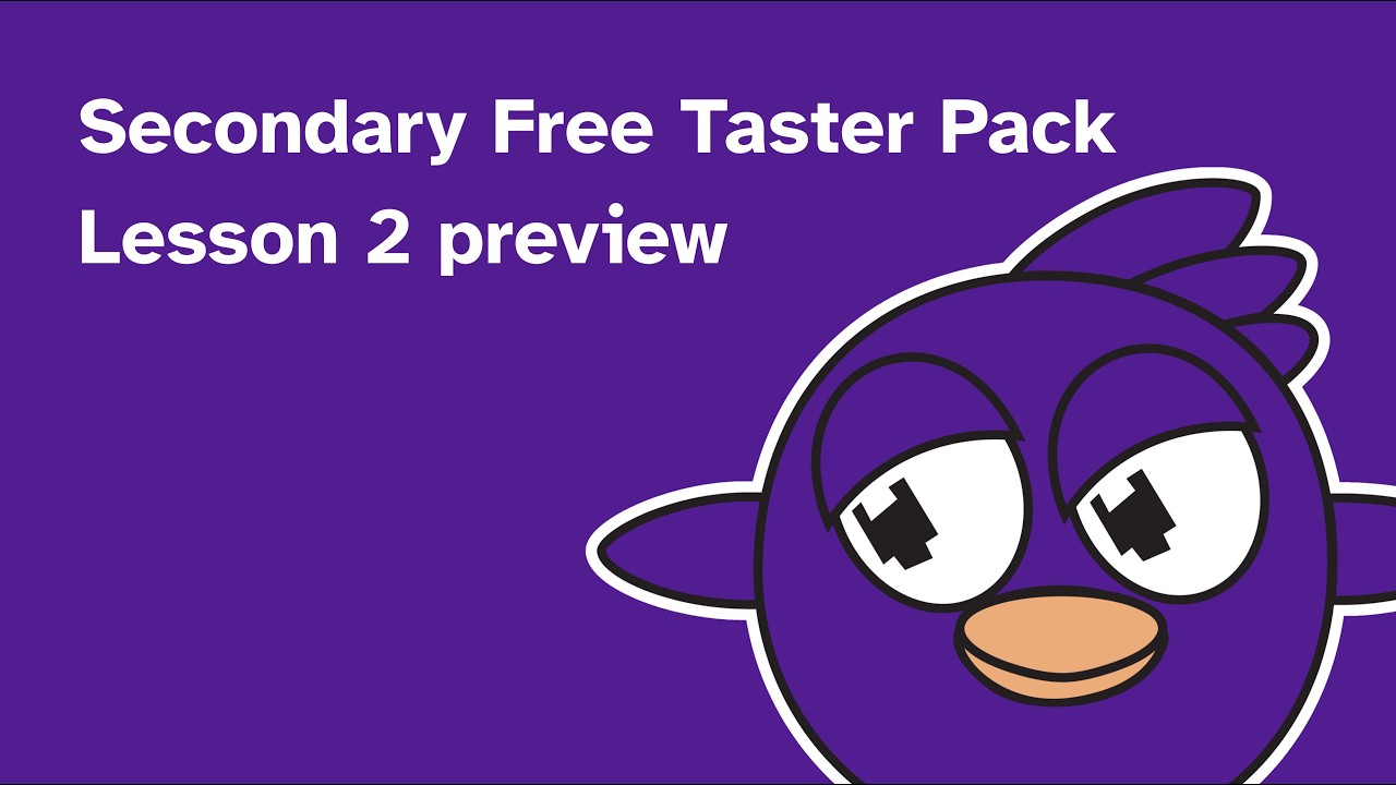 Secondary Taster Pack Preview for the Flock XR Structured Curriculum