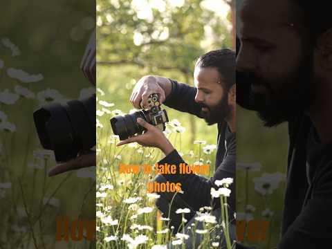 Don't click a close-up of the flower; use these tips instead #photography #youtubeshorts #yt