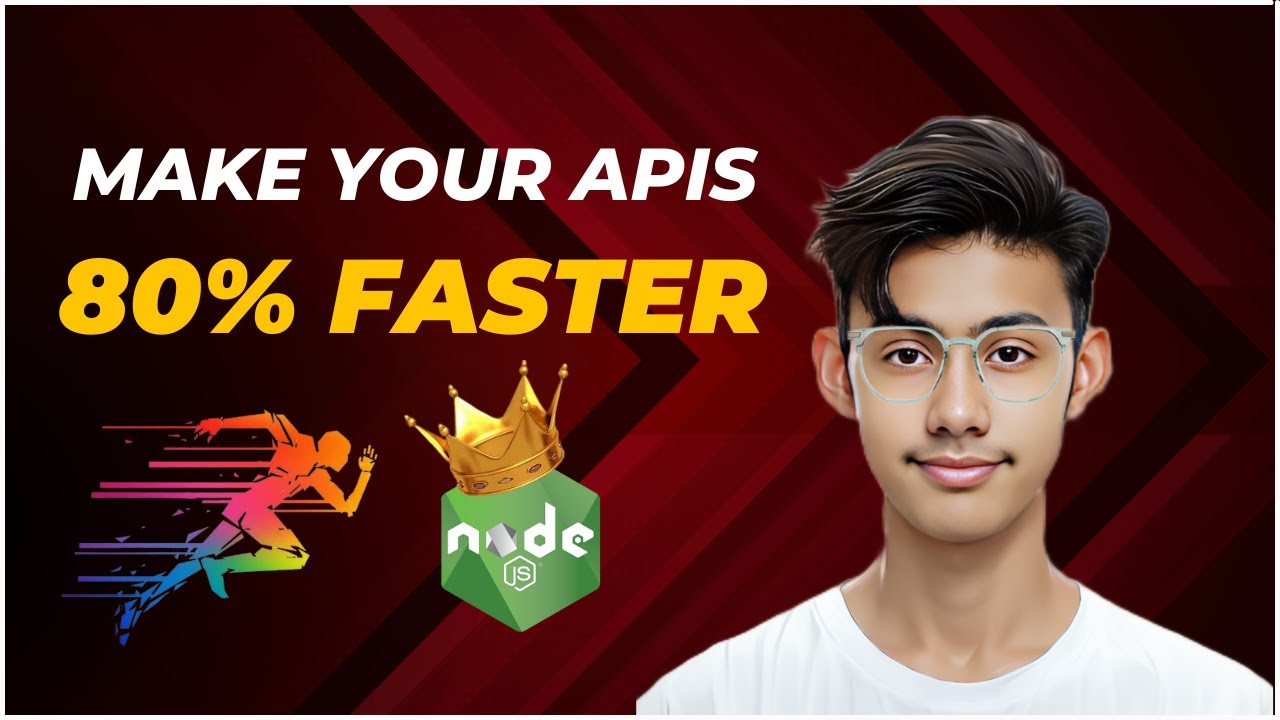 Make your Node js API FASTER || Node js api