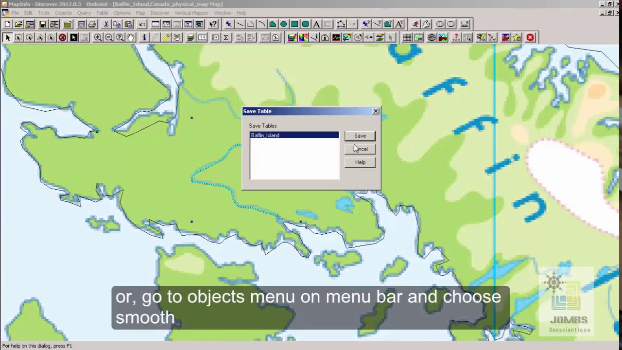 How to digitize a map in Mapinfo Professional 10.1 or lower version