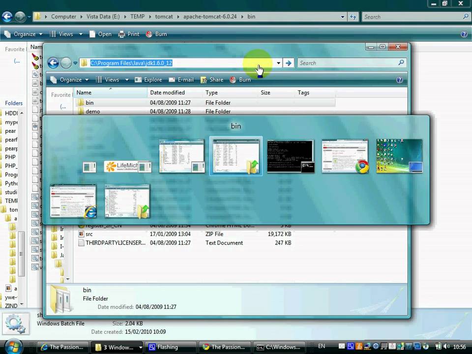Start The Apache Tomcat