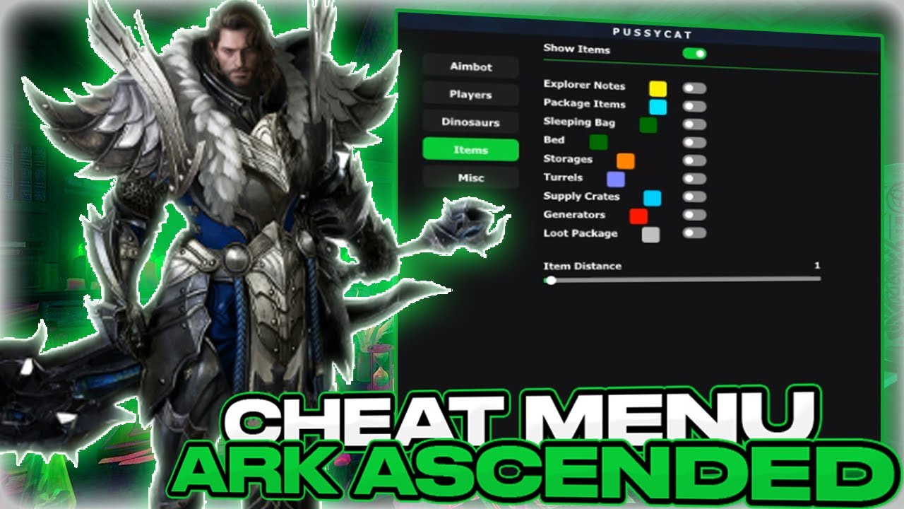 *[NewWest] Cheat Menu - Ark Survival Ascended | Divine Hack For Ark Ascended | Esp & Many | FREE*
