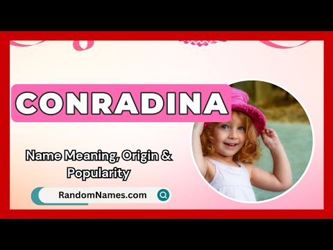 Conradina - Baby Girl Name Meaning, Origin & Popularity - RandomNames.com