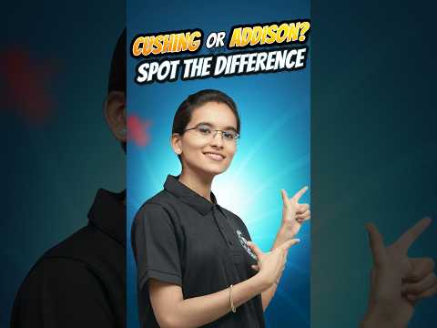 Cushing Syndrome vs Addison Disease | Know the Difference in 5 Minutes! | Vasavi Ma’am @ NEET World